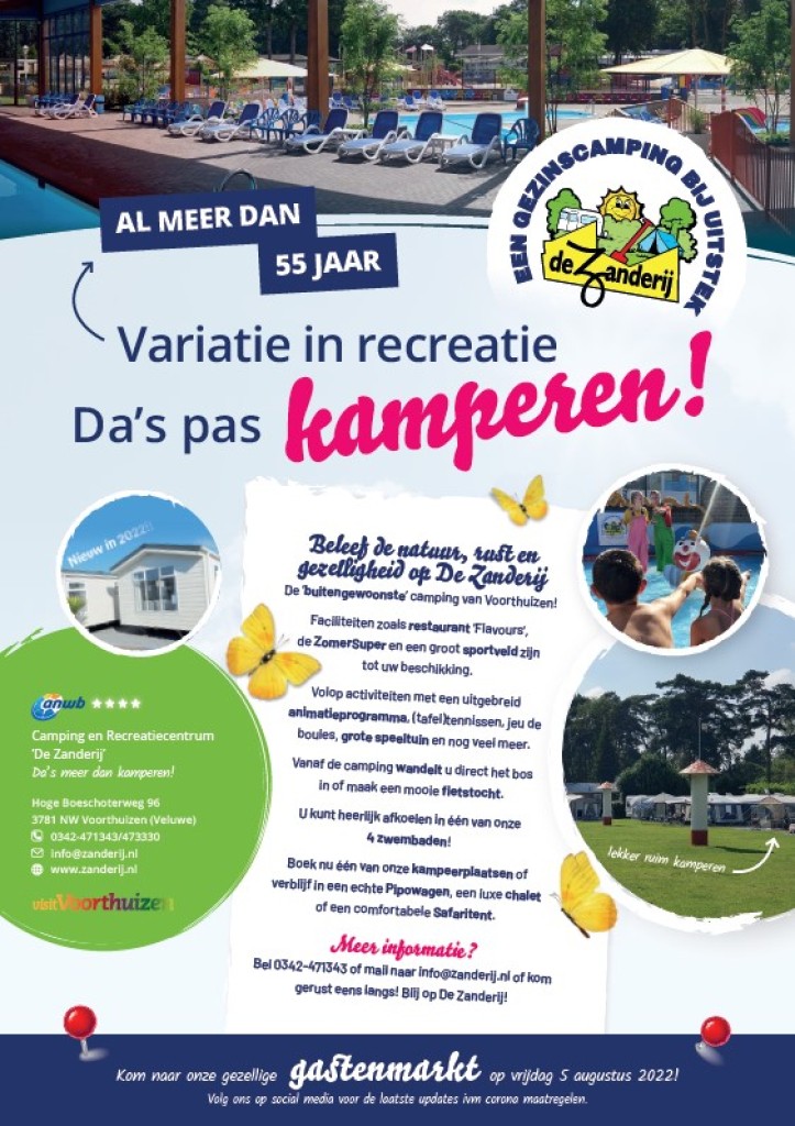 Nieuws - Camping De Zanderij